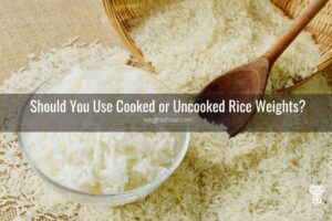 Rice Weights and Conversions (in Pictures and Charts) - Weigh School